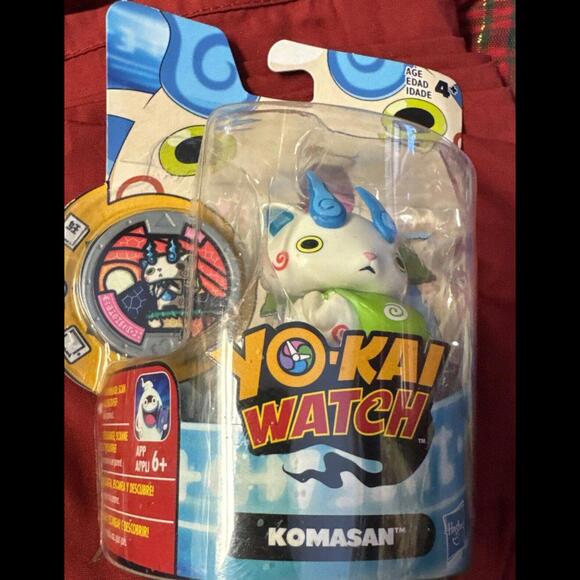 Hasbro | Toys | Yokai Watch Komasan 2 2 Medal Moment Figure By Hasbro ...